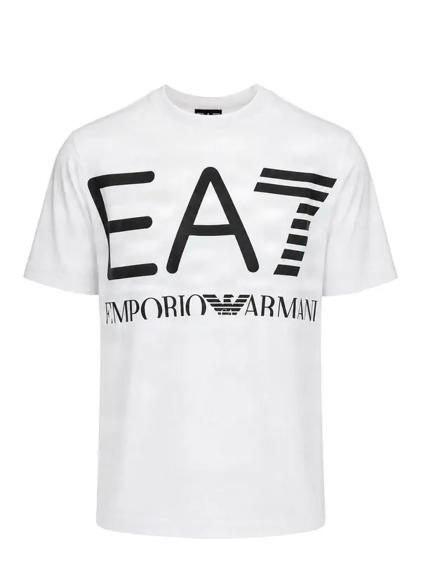 EA7 S Graphic Logo T-shirt - White