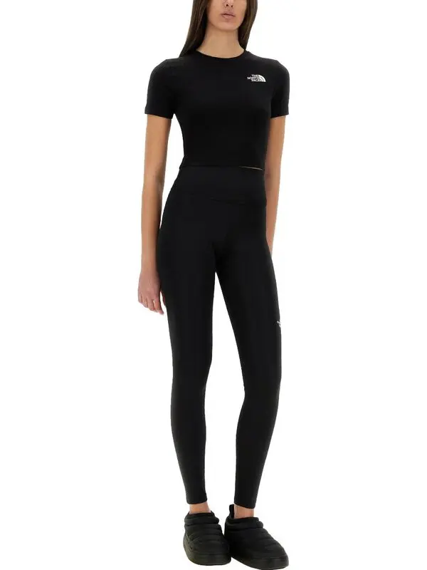 The North Face Cropped T-shirt For Size - Black
