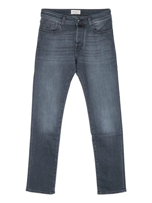 JACOB COHЁN Premium Denim Pants - Mediumblack
