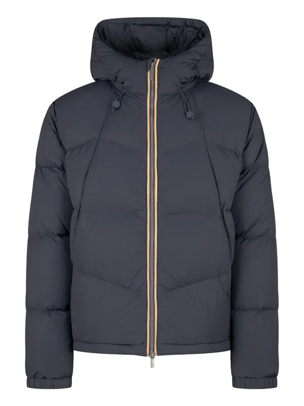 K-WAY Fancy Nylon Down Jacket - Blue Depth