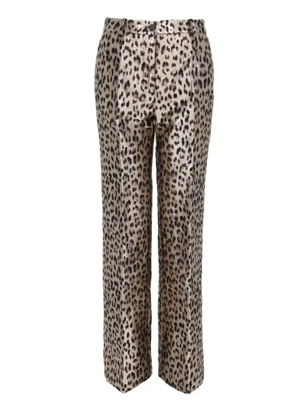 P.a.r.o.s.h P. A.r. O.s. H. Multicolor-textured Metallic Blend Pants - Multicolour