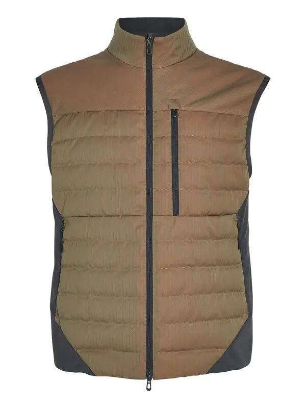 Sease Wool-blend Intrepid Down Gilet - Yellow