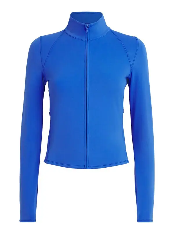 Vuori Allthefeels Zip-up Top - Blue