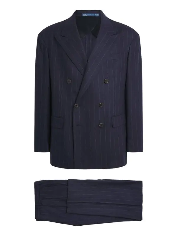 Polo Ralph Lauren Wool Pinstripe Heyworth 2-piece Suit - Navy