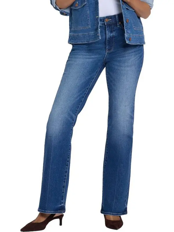 NYDJ Brooklyn High Waist Bootcut Jeans - Anthurium