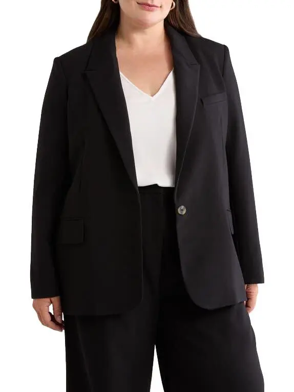OPEN EDIT The Icon Blazer - Black