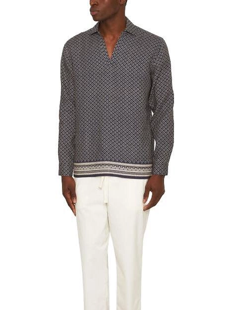 Orlebar Brown Ridley Relaxed-fit Shirt - Night Iris