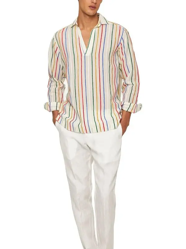 Orlebar Brown Ridley Relaxed-fit Shirt - Multicolour