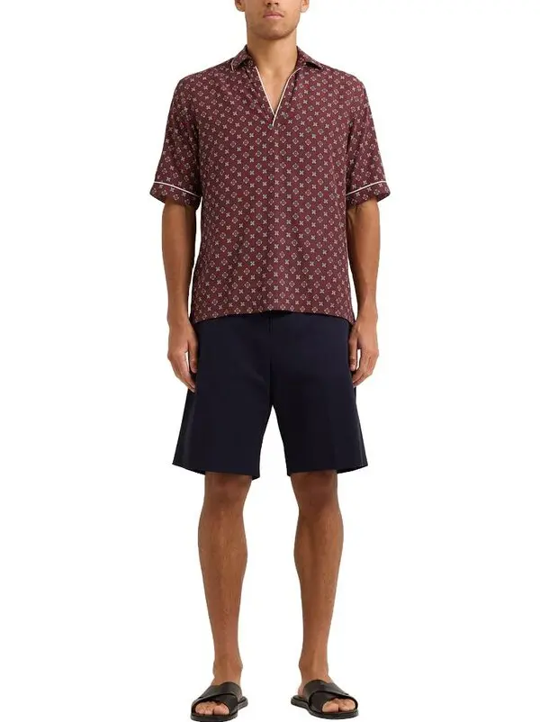 Orlebar Brown Laurent Tailored-fit Bermuda Shorts - Night Iris