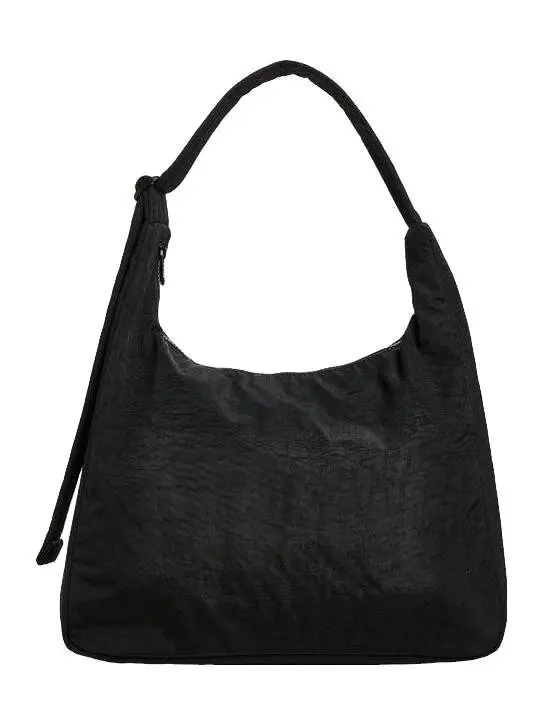 Baggu Recycled Nylon Shoulder Bag - Black