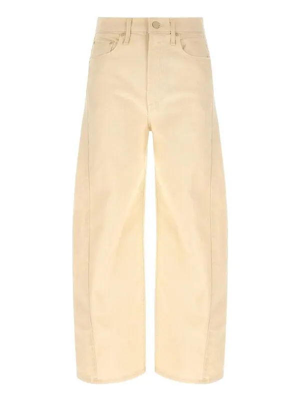 MOTHER The Half Pipe Ankle Jeans - Beige