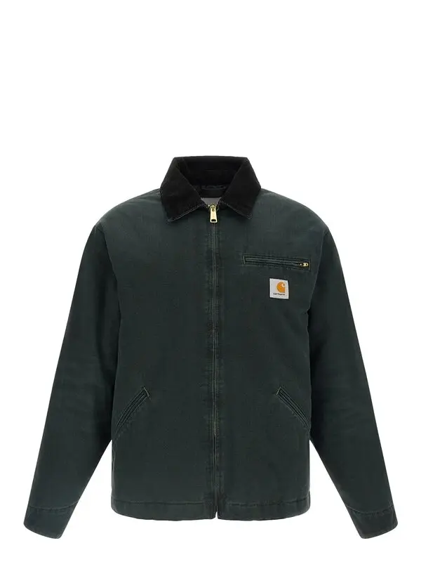 Carhartt Work In Progress Dearborn Organic Cotton Canvas Jacket - Green