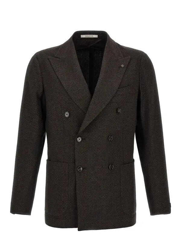 Tagliatore Montecarlo' Blazer - Brown