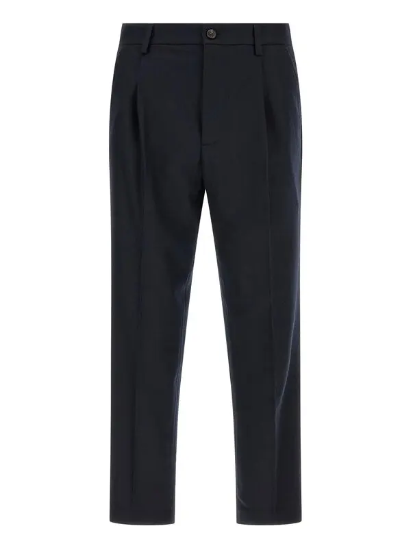 DEPARTMENT 5 Gin Pleated Wide-leg Trousers - Blue