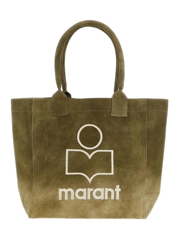 Isabel Marant Étoile Yenky Small Shopping Bag - Green