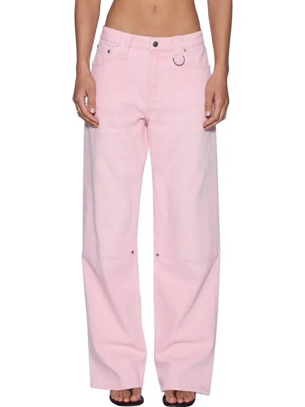 Ksubi Low Rider Jean Carpenter Quartz Dust - Pink