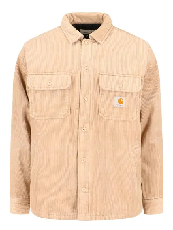 Carhartt Work In Progress Shirt Jacket "whitsome - Beige