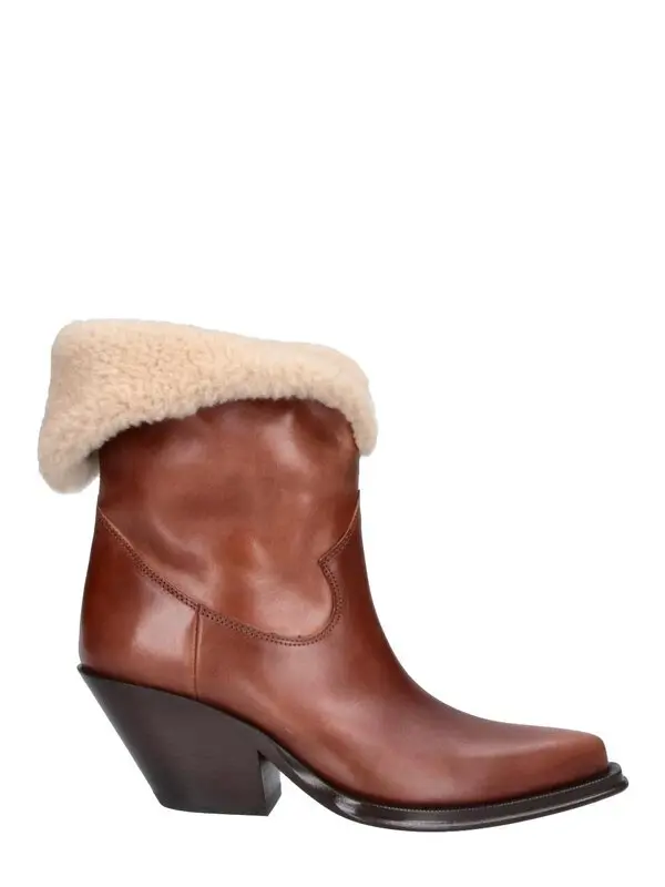 Chloé Azelan Ankle Boots - Brown