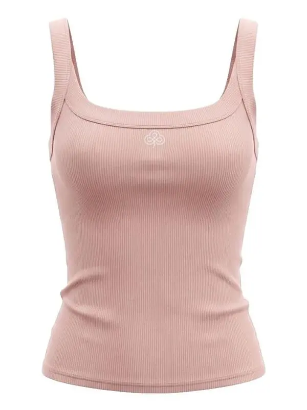 BE ATHLETICA Essential Scoop Neck Tank Top - Pink