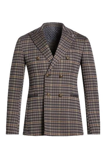 BARBATI Blazer Size Polyester, Viscose, Elastane - Blue