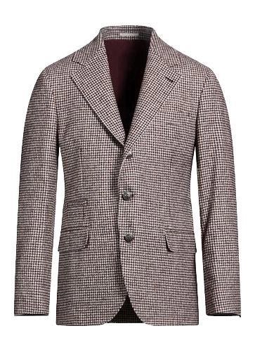 Brunello Cucinelli Blazer Size Wool, Alpaca Wool, Polyamide - Brown