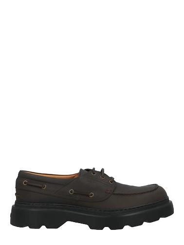 TOD'S Dark Leather Loafers - Brown