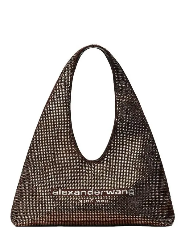 Alexander Wang Pike Crystal Mini Bag - Brown