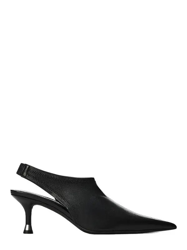Alexander Wang Fei 65mm Stretch Slingback Pumps - Black