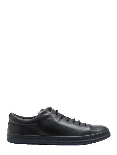 Camper Soft Leather Lace-up Sneakers - Black