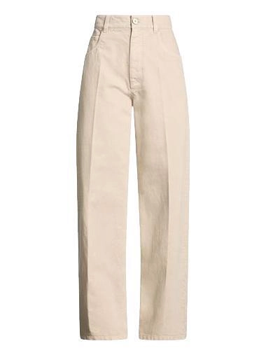 Brunello Cucinelli Cotton, Viscose, Polyester Gabardine Pants - Beige