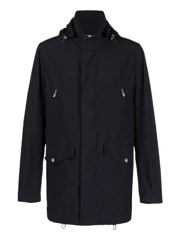Brunello Cucinelli Zip-up Hooded Jacket - Black