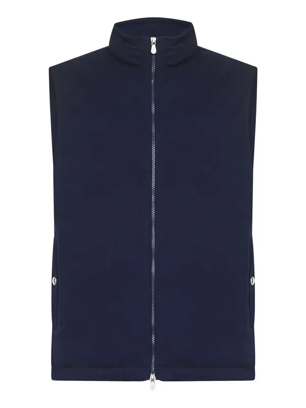 Brunello Cucinelli Sleeveless Padded Vest - Black