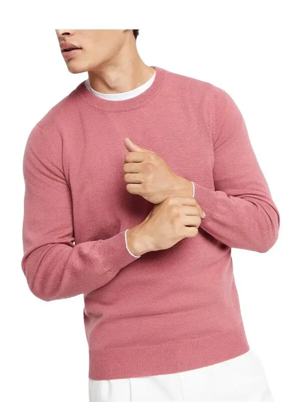Brunello Cucinelli Fine-knit Cashmere Jumper - Pink