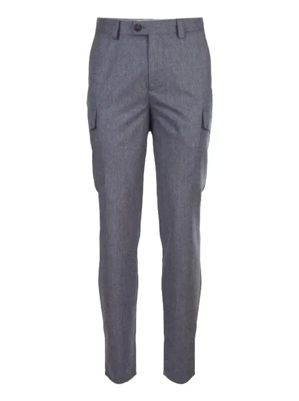 Brunello Cucinelli Tapered Trousers - Gray