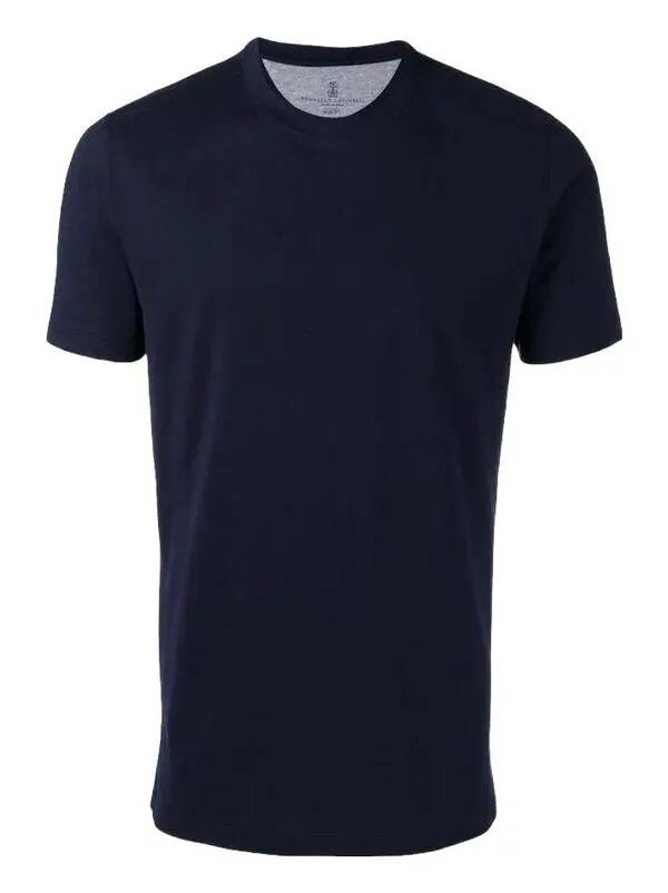 Brunello Cucinelli Crew Neck T-shirt - Black