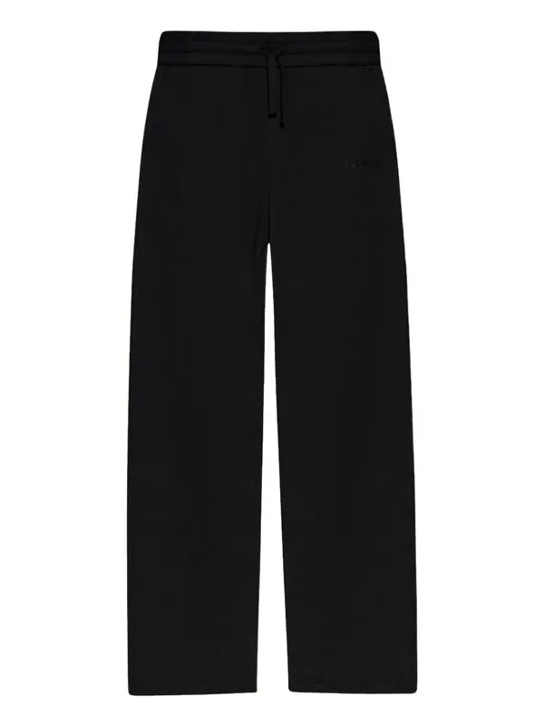 Balmain Wide-leg Sweatpants - Black