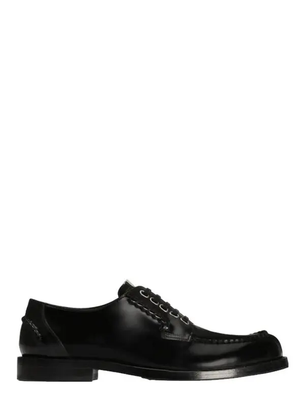Dolce & Gabbana Calfskin Lace-up Derby - Black
