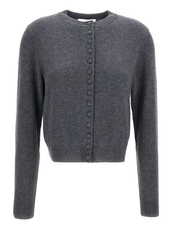 LISA YANG Wilona Cashmere Cardigan - Grey