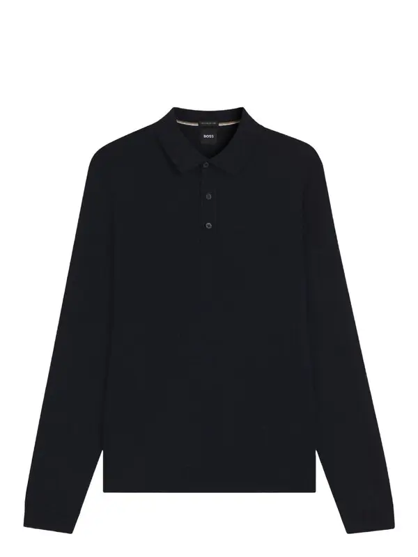 Hugo Boss Long-sleeve Polo - Blue