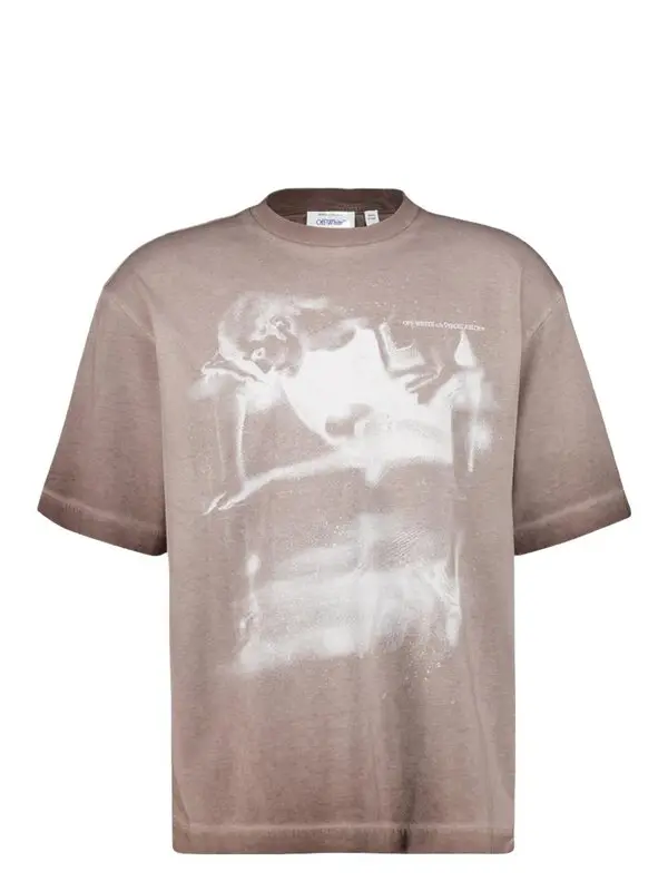 Off-White Short-sleeved T-shirt - Nude