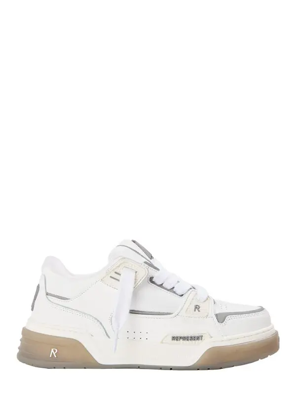 REPRESENT Low-top Trainers - White/grey