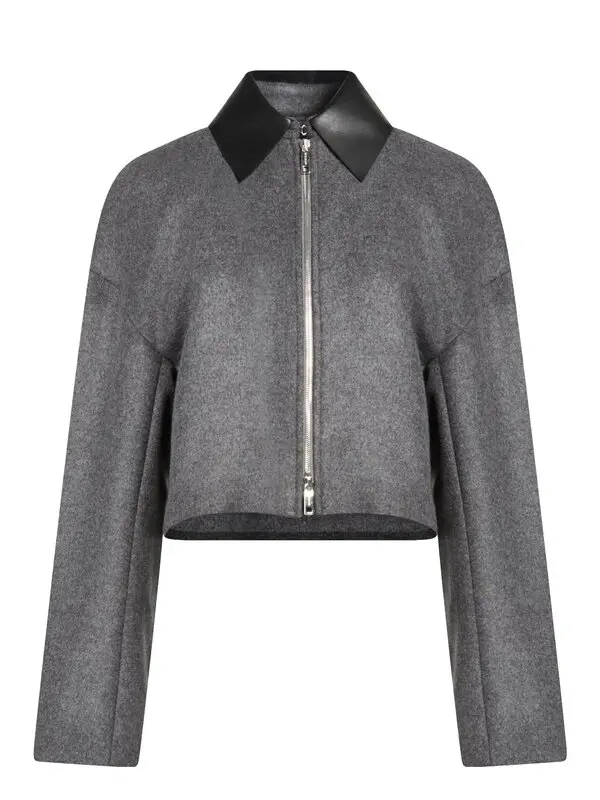 Sportmax Harrington Jacket - Gray