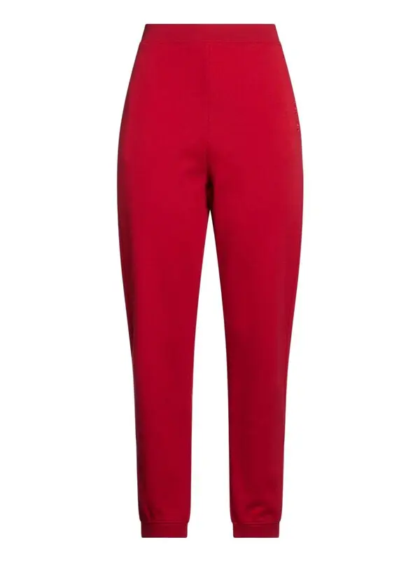 Max Mara Solid Color Joggers - Red