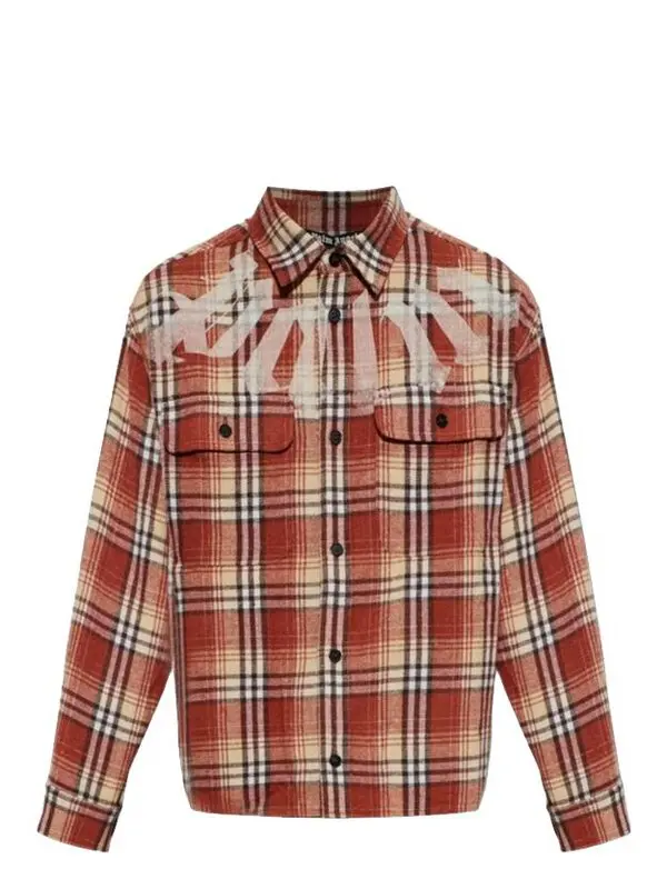Palm Angels Long-sleeved Shirt - Red