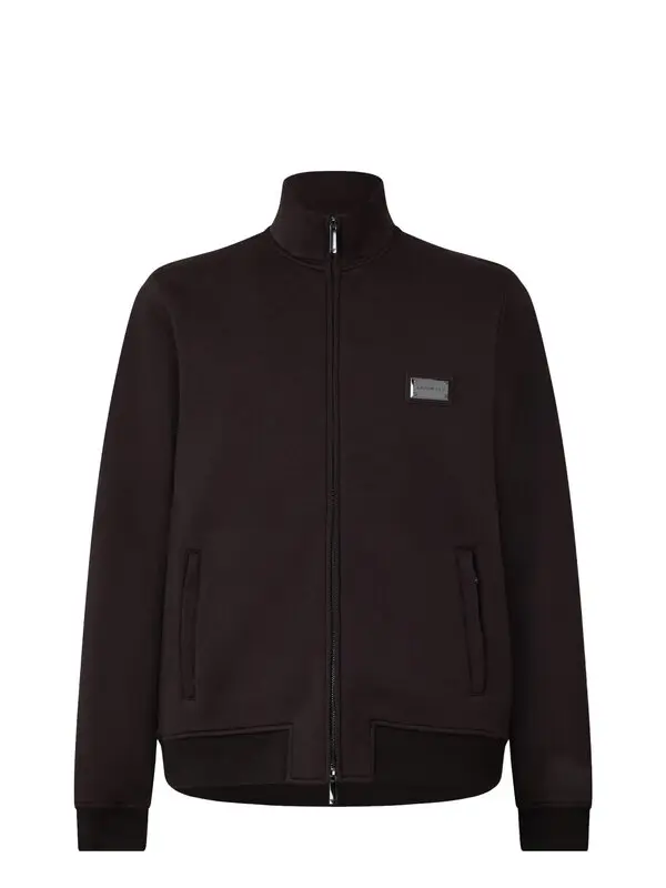Emporio Armani Stand Collar Zip-up Jacket - No