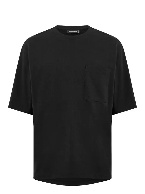 Dsquared2 Crewneck Shortsleeve Top - Black