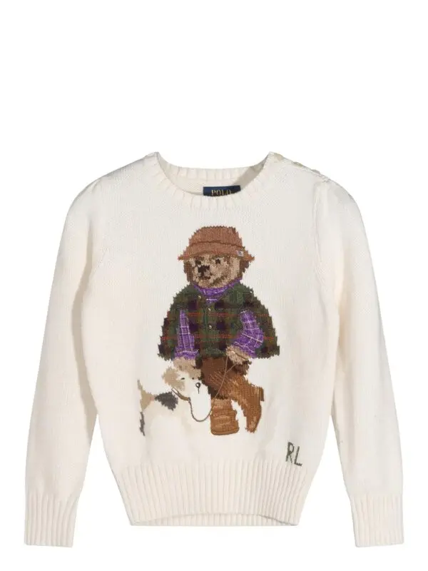 Polo Ralph Lauren Long-sleeve Knit Top - White