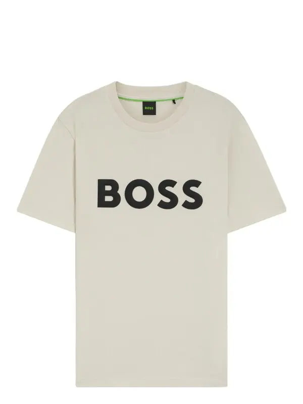 Hugo Boss Crewneck Top With Logo - No