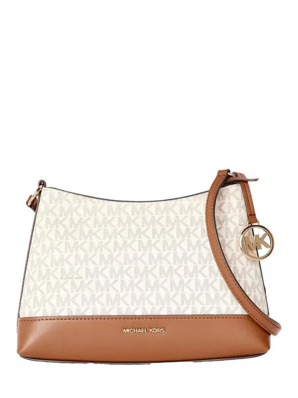 Michael Kors Compact Crossbody Bag - White