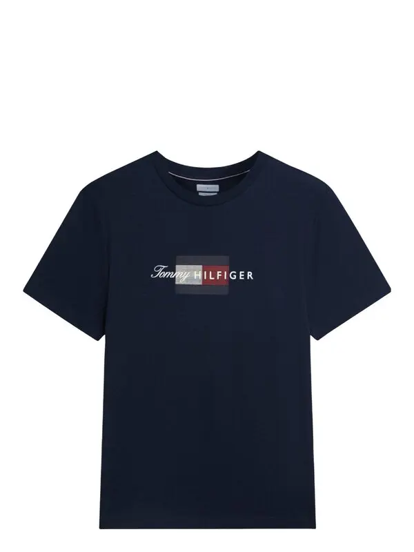 Tommy Hilfiger Regularfit Tshirt - Black
